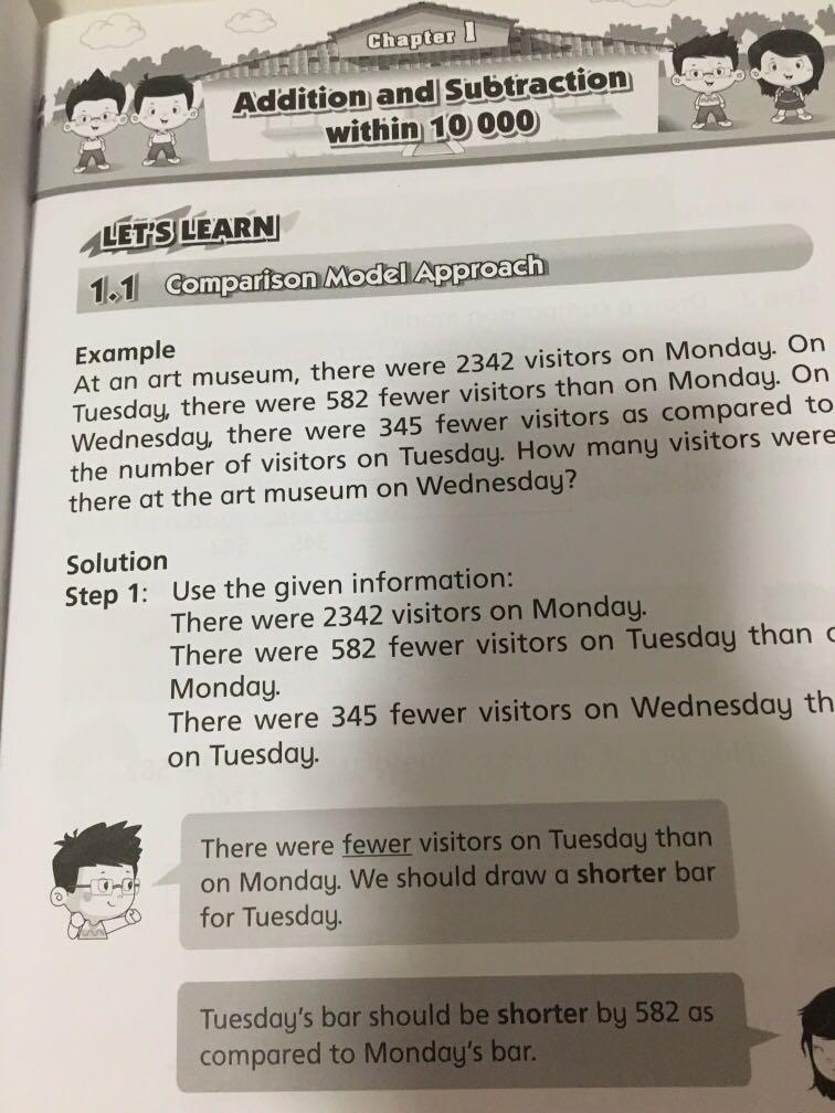 Step by step math problem solving practice P3, Hobbies & Toys, Books ...