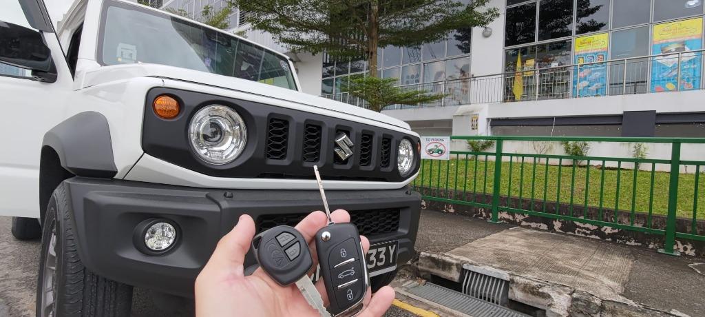 Suzuki JImny Remote flip key, Car Accessories, Accessories on Carousell
