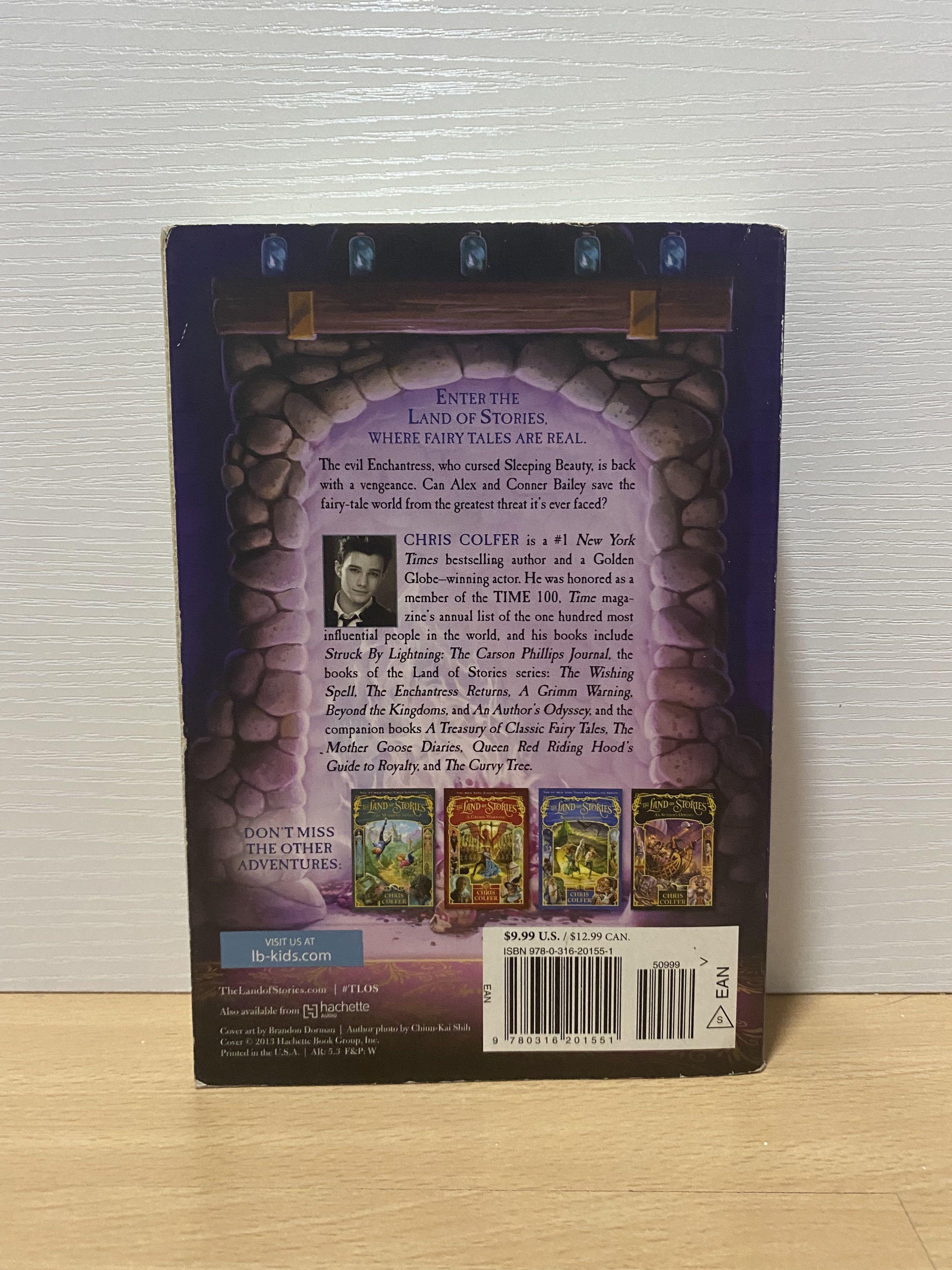 The Land Of Stories- The Enchantress Returns | Chris Colfer, Hobbies ...