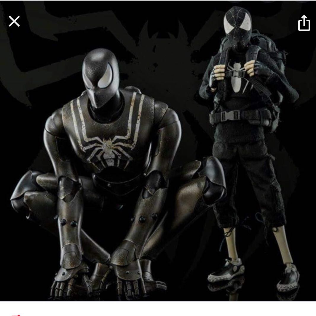 Threea 3a Spider-man Peter Parker Stealth Edition, Hobbies & Toys, Toys