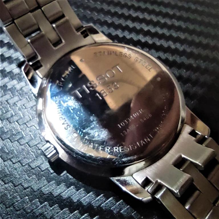 TISSOT 1853 Quartz Swiss Watch (T033410B), Luxury, Watches on Carousell