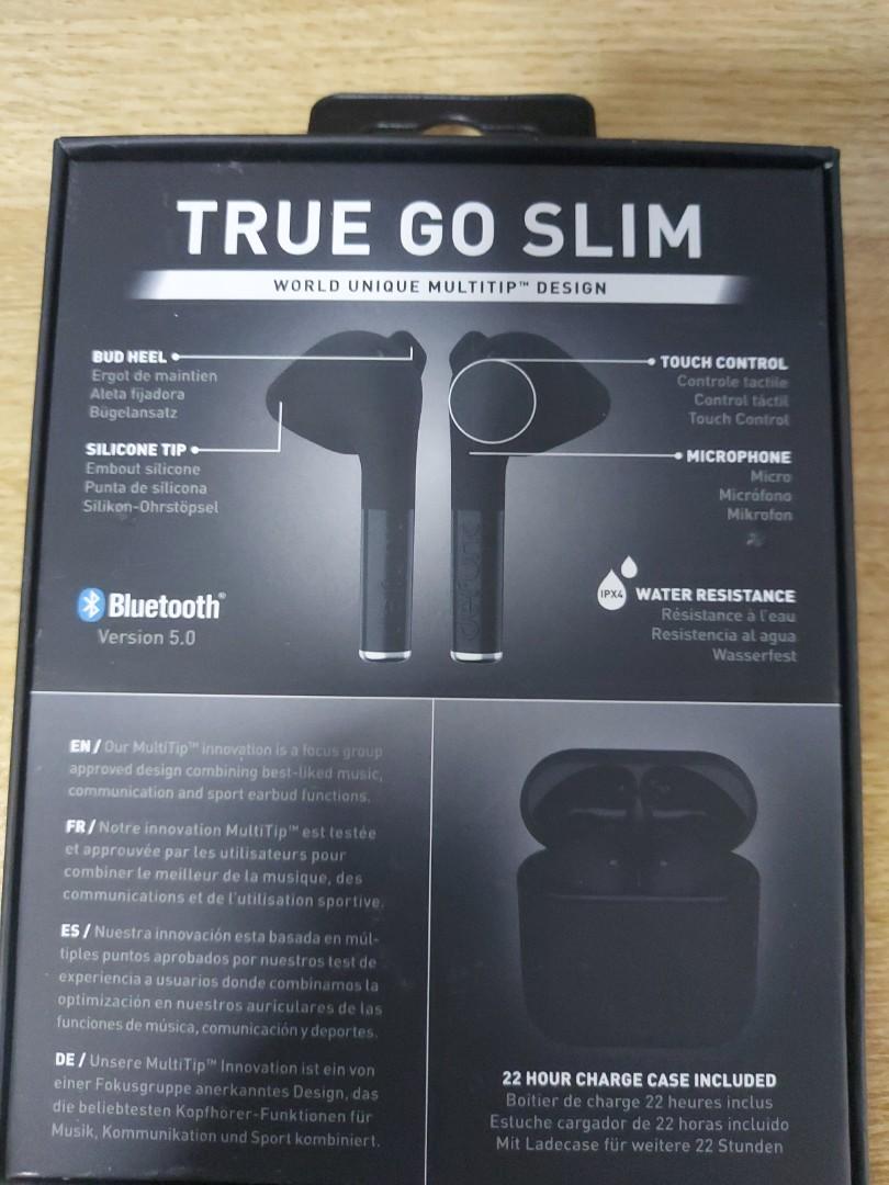True Go Slim Bluetooth Earbud, Audio, Earphones on Carousell