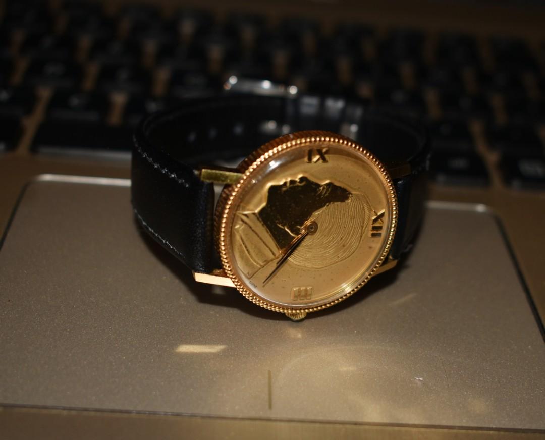 vintage rare genuine president ferdinand marcos gold coin watch, Men's ...