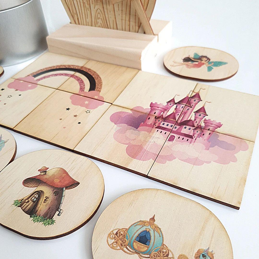 Wooden Enchanted Activity Pack | Montessori Educational Children Toy ...