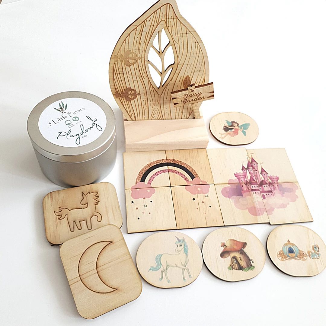 Wooden Enchanted Activity Pack | Montessori Educational Children Toy ...