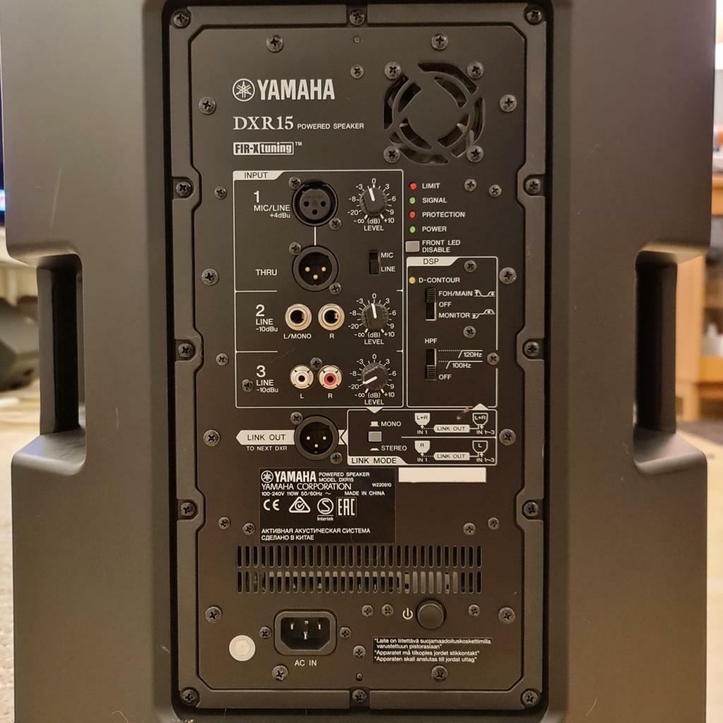 Yamaha DXR 15 speakers., Audio, Soundbars, Speakers & Amplifiers on ...