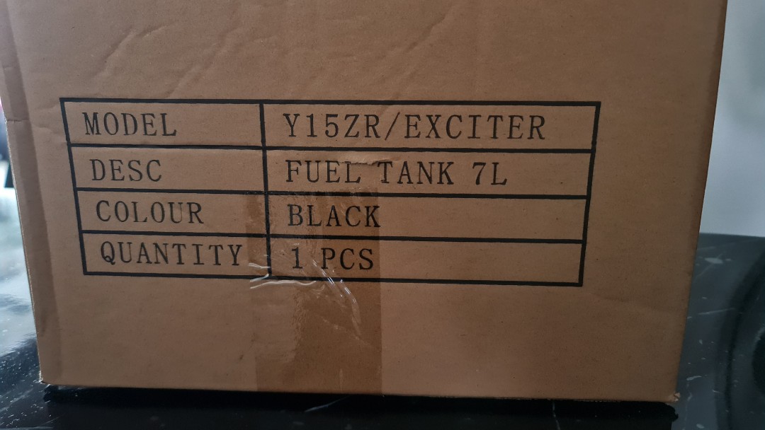 Yamaha Sniper 7l tank, Motorcycles, Motorcycle Accessories on Carousell