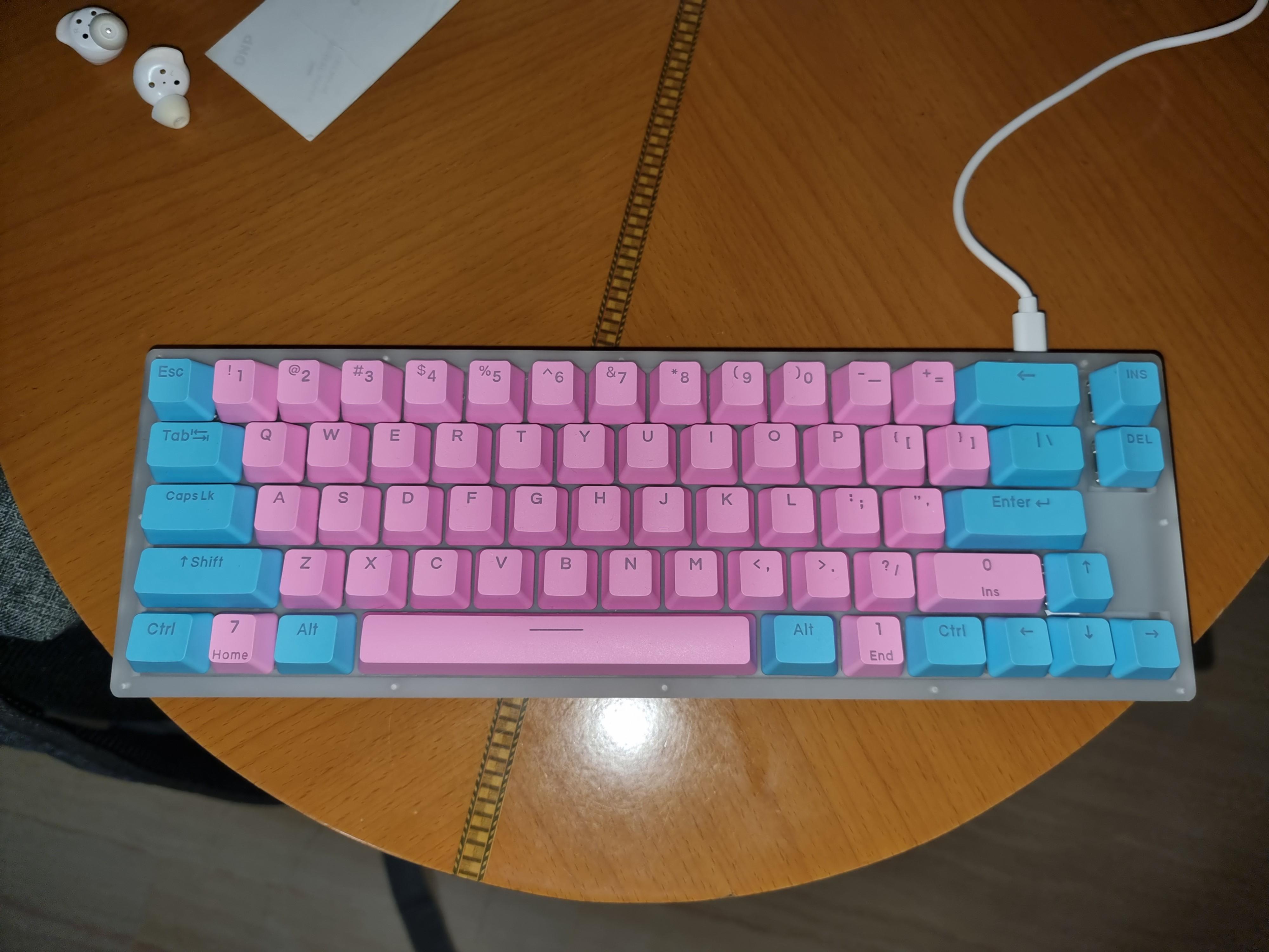 YC66 Acrylic 66% Keyboard, Computers & Tech, Parts & Accessories ...