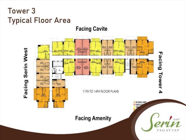Condo for Sale 1-BR unit in Avida Serin Tagaytay near Ayala Serin Mall ...