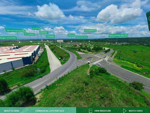 3186sqm ALVIERA EAST COMMERCIAL LOTS Ayala Land Porac Pampanga near Cl ...