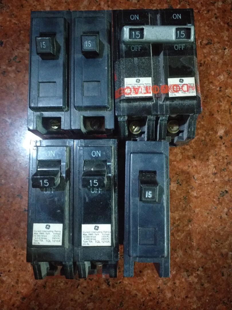 15A Circuit Breaker Switch Plug-in type, Commercial & Industrial ...