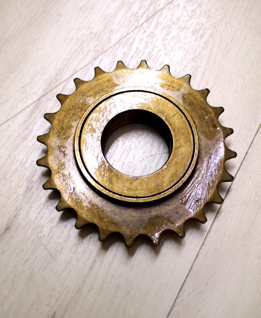 24 teeth Single speed flywheel for folding bike Dahon yuki fixie ...