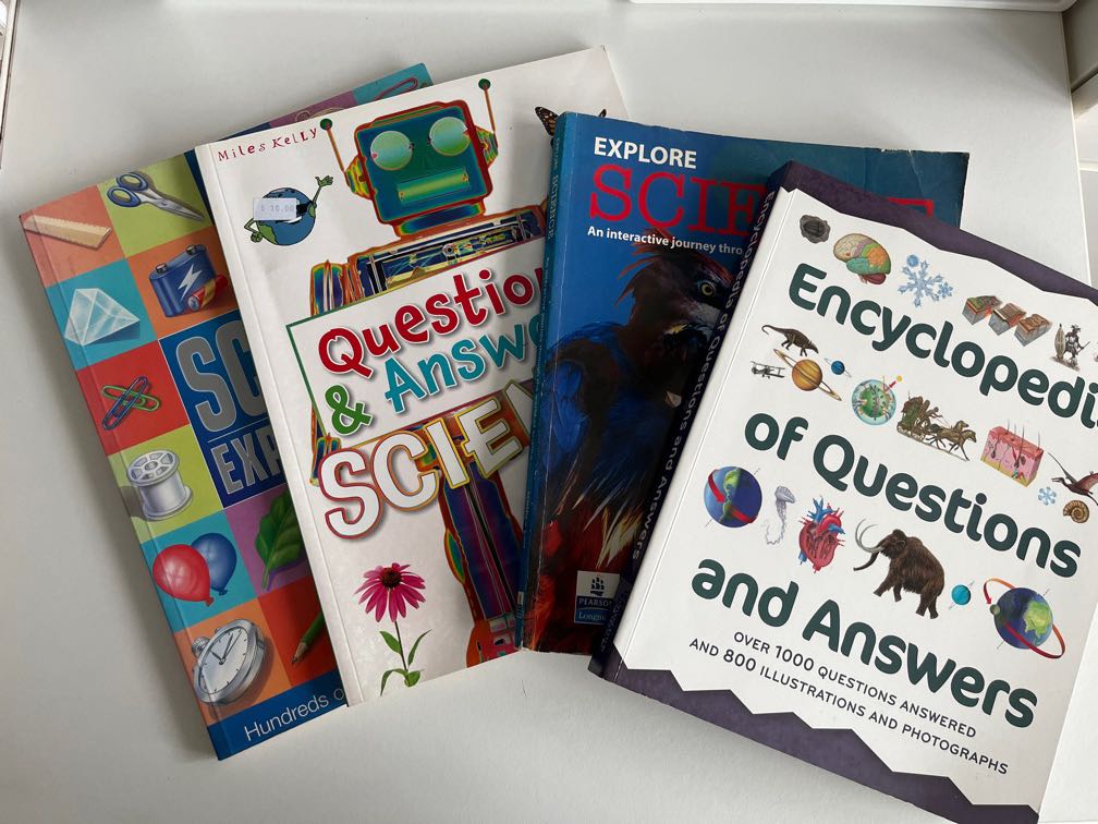 ALL 4 Science Encyclopedia books for primary school for only $6 (bought ...