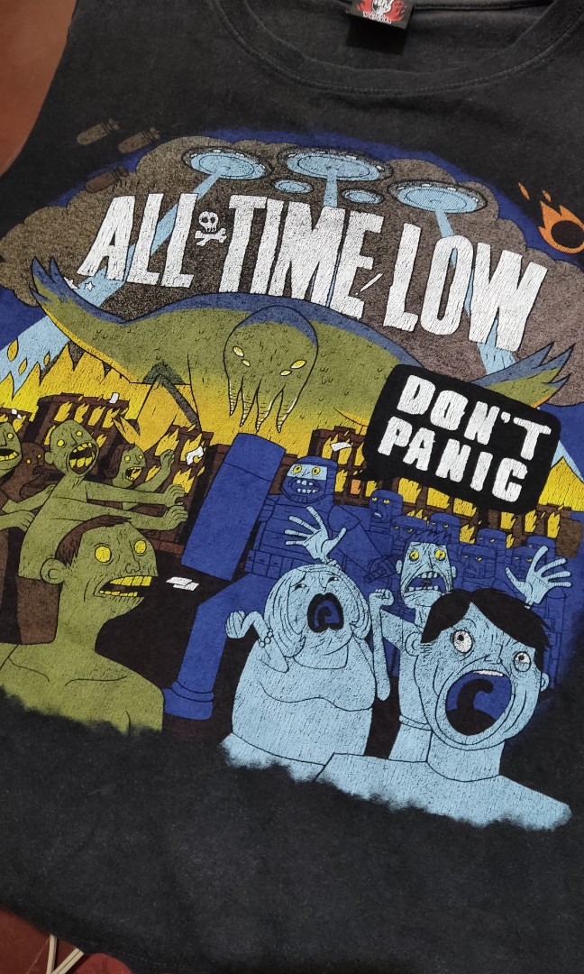 ALL TIME LOW Band Shirt, Women's Fashion, Tops, Shirts on Carousell