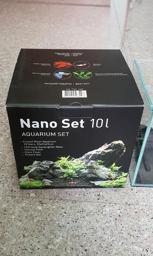 Aquarium 10 l Nano Set, Pet Supplies, Homes & Other Pet Accessories on ...