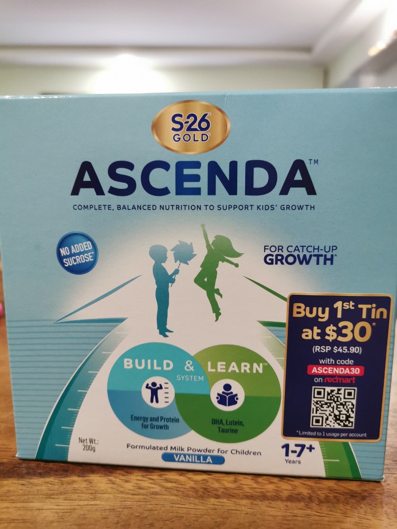 Ascenda Milk Powder, Babies & Kids, Nursing & Feeding, Weaning ...