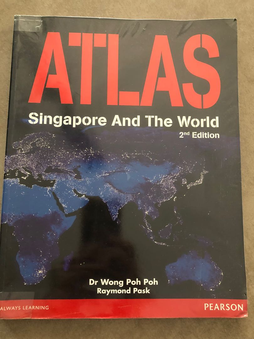 Atlas textbook, Hobbies & Toys, Books & Magazines, Textbooks on Carousell