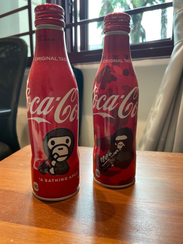 Bathing ape (bape) coca cola cans, Food & Drinks, Beverages on Carousell