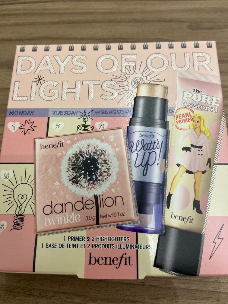 Benefit primer & highlighter set, Beauty & Personal Care, Face, Makeup ...