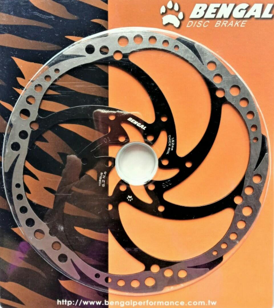 Bengal Ventilation Disc Rotor 203mm to 160mm, Sports Equipment ...