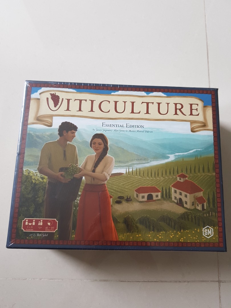 BNIS Viticulture Board Game, Hobbies & Toys, Toys & Games on Carousell