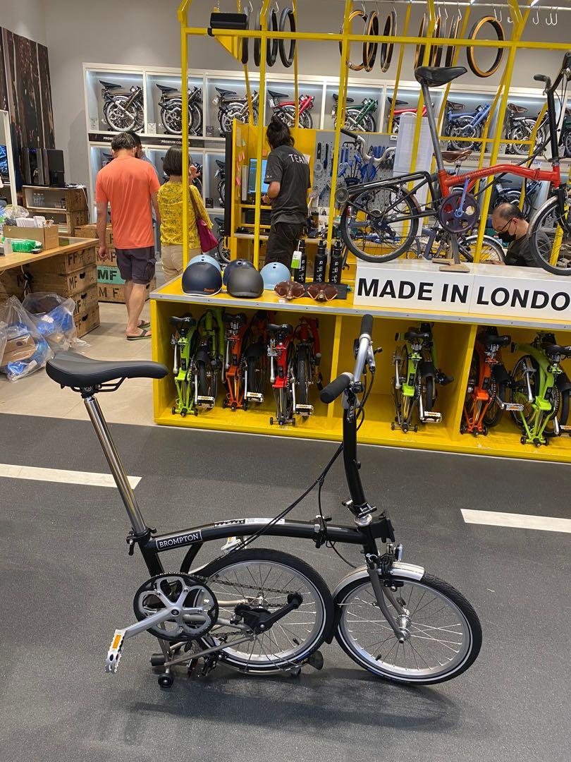 M2L-X Brompton superlight (Black, titanium), Sports Equipment, Bicycles ...