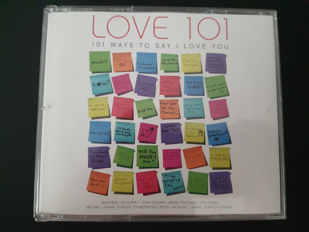 (CD) Love 101: 101 Ways To Say I Love You [6CD], Hobbies & Toys, Music ...