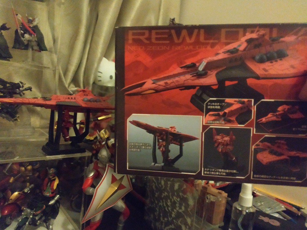 C.F.SP rewloola 新自護戰艦 new zeon, 興趣及遊戲, 玩具 & 遊戲類 - Carousell
