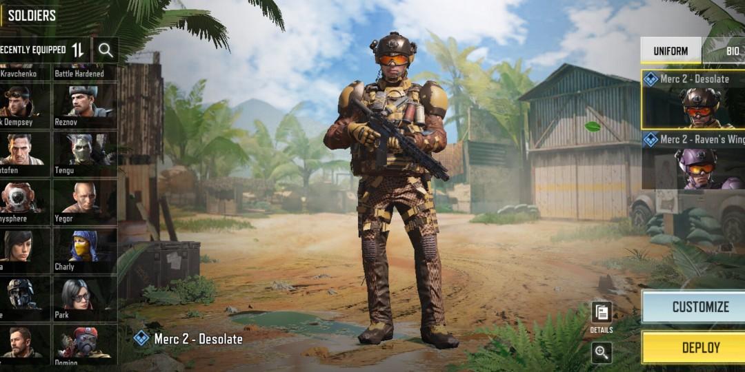 Codm holidays acc, Video Gaming, Video Games, Others on Carousell