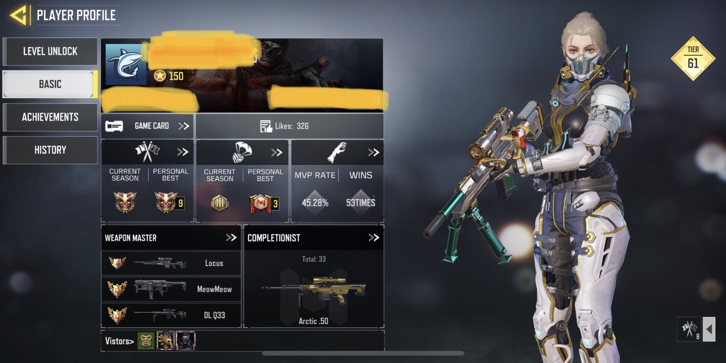 CODM OG GARENA ACCOUNT, Video Gaming, Gaming Accessories, Game Gift ...