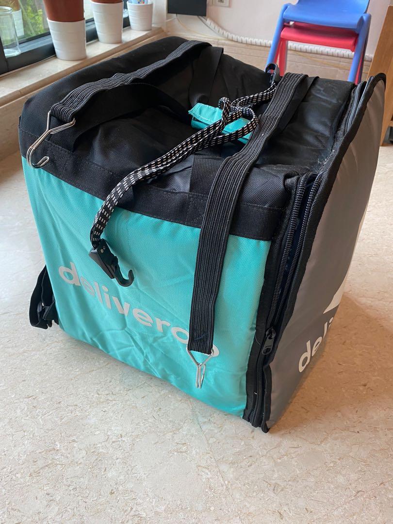 Deliveroo thermal backpack (mbike), Motorcycles, Motorcycle Accessories ...