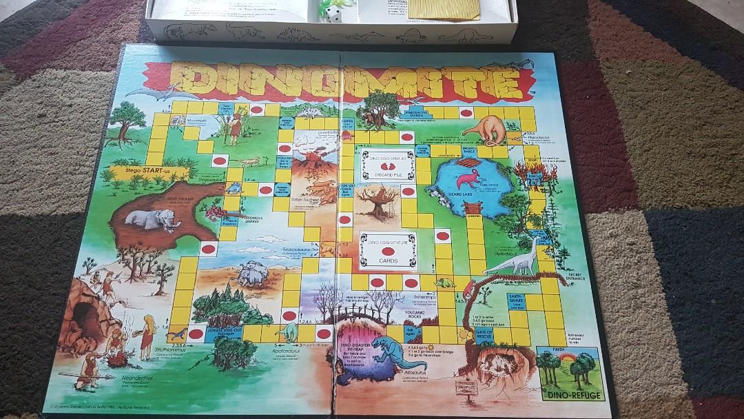 Free Dinomite The Dinosaur Adventure Game, Hobbies & Toys, Toys & Games ...