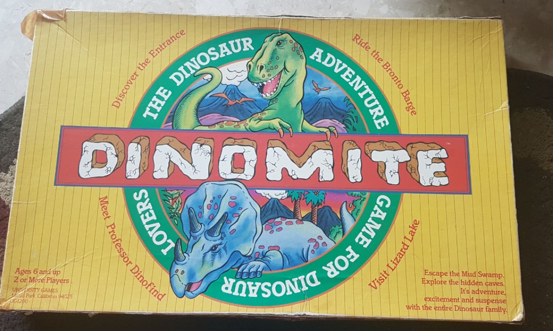 Free Dinomite The Dinosaur Adventure Game, Hobbies & Toys, Toys & Games ...