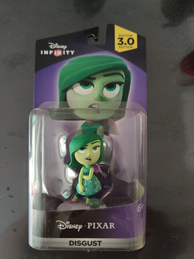 Disney Pixar Disgust, Hobbies & Toys, Toys & Games on Carousell
