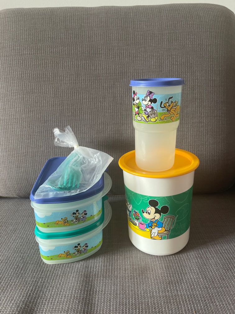 Disney Tupperware sets, Everything Else on Carousell