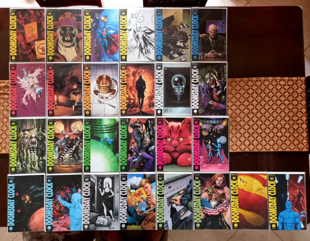 DOOMSDAY CLOCK #1 - #12 All Covers (26 Comics) [Full Set], Hobbies ...