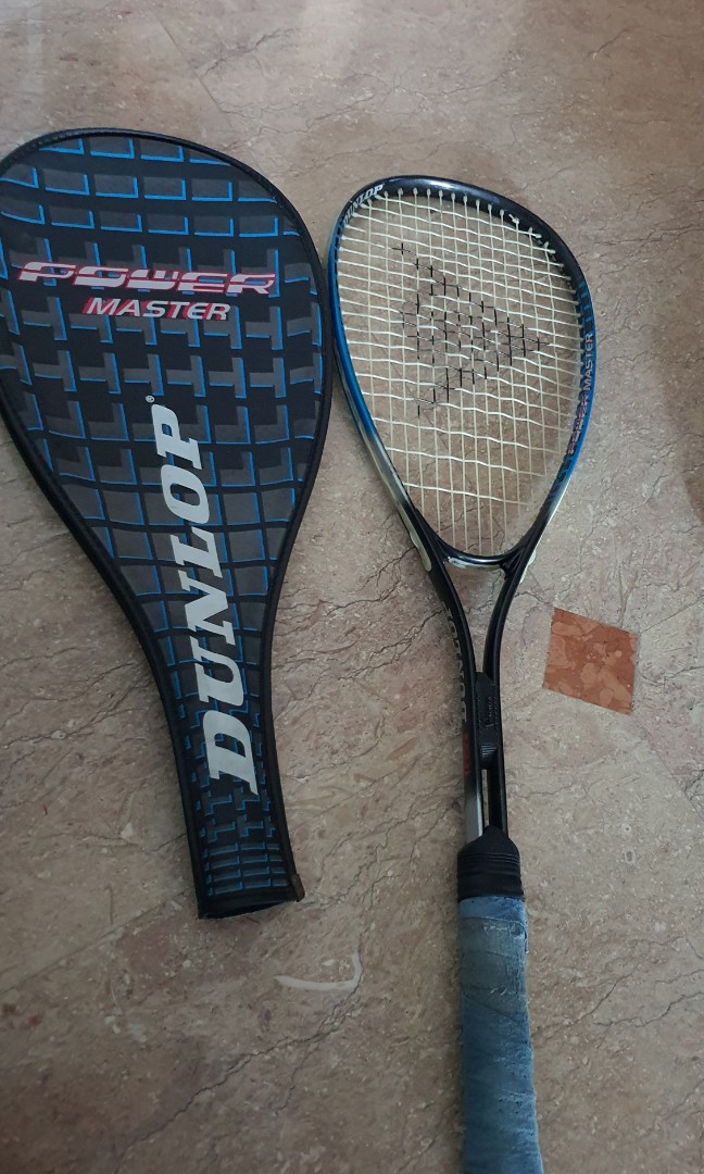 Dunlop Power Master Squash Racquet, Sports Equipment, Sports & Games ...
