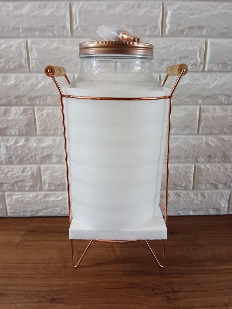 eSpring glass water dispenser in rose gold 5L, TV & Home Appliances ...