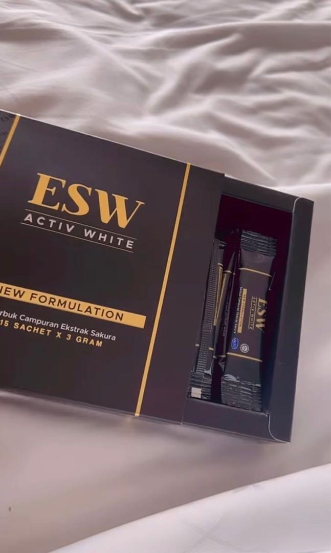 ESW Activ White New Formulation, Health & Nutrition, Health Supplements ...