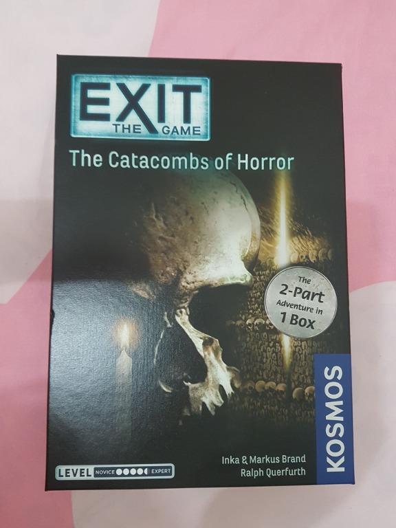 Exit: The Game - The Catacombs of Horror (2018), Hobbies & Toys, Toys ...