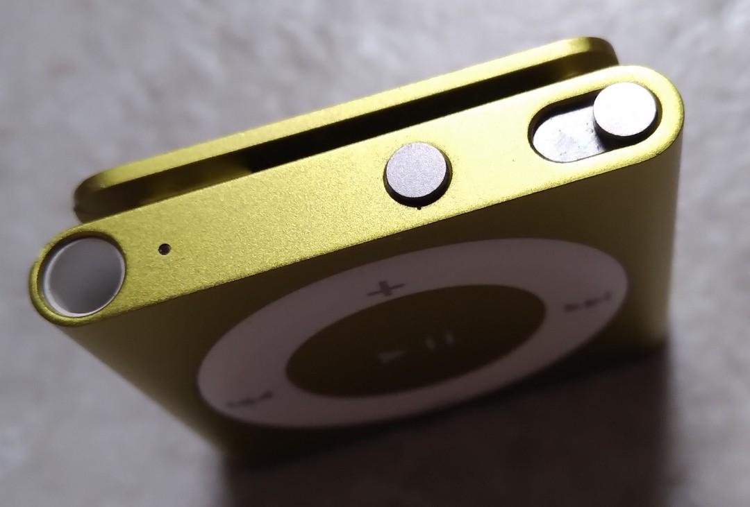 ipod shuffle yellow