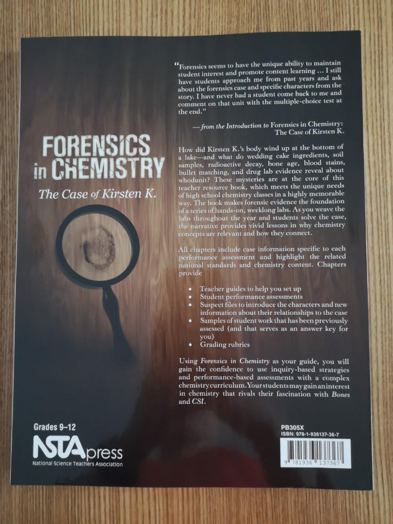 Forensics in Chemistry, Hobbies & Toys, Books & Magazines, Textbooks on ...