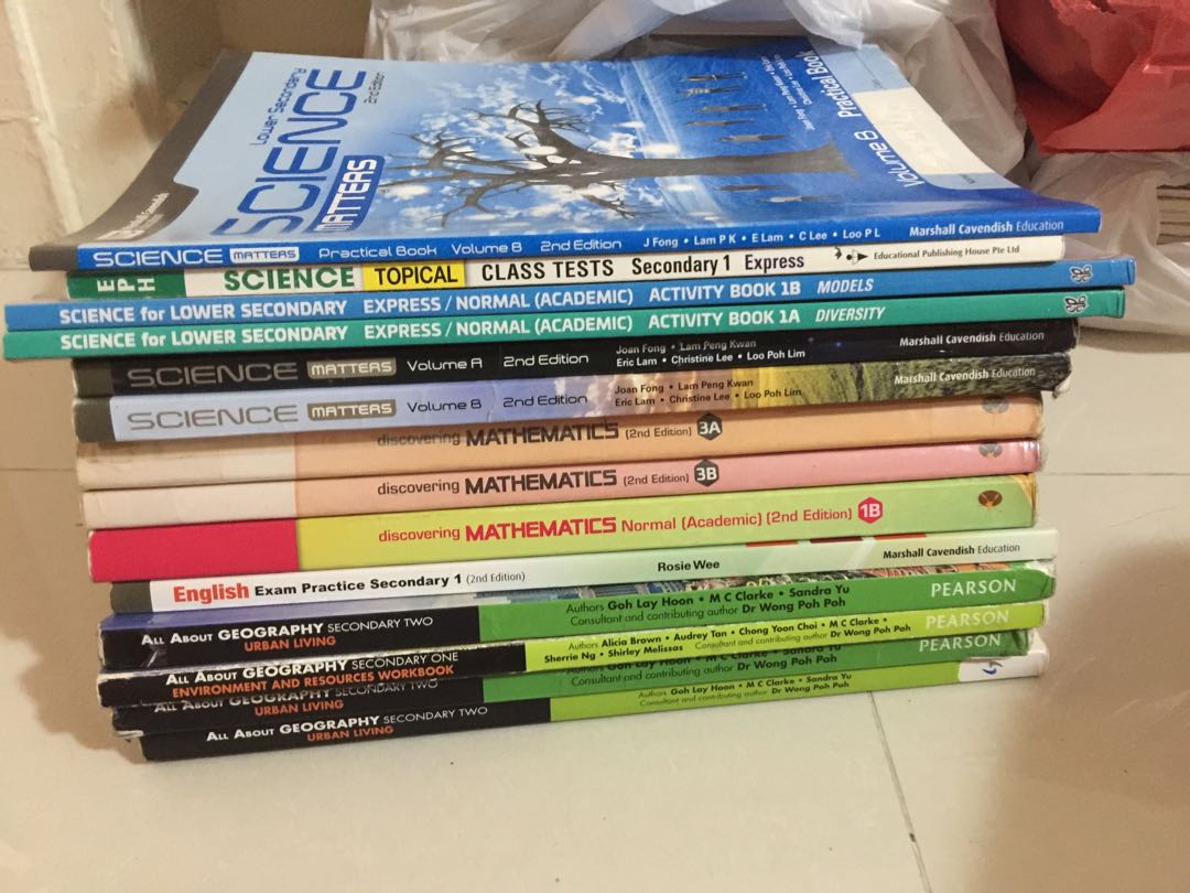 Free - secondary books, Hobbies & Toys, Books & Magazines, Textbooks on ...