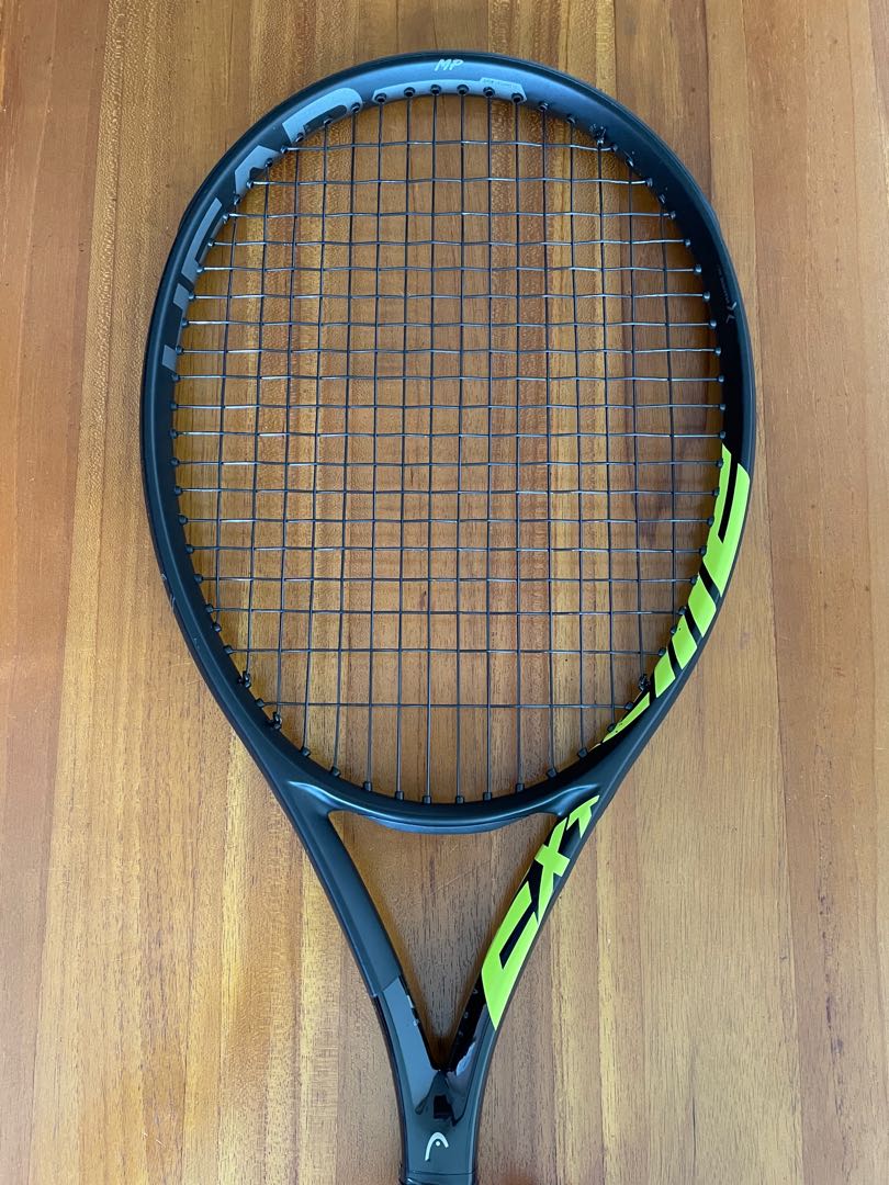HEAD Tennis Graphene 360+ Extreme MP “Nite” Racquet, Sports Equipment, Sports & Games, Racket ...