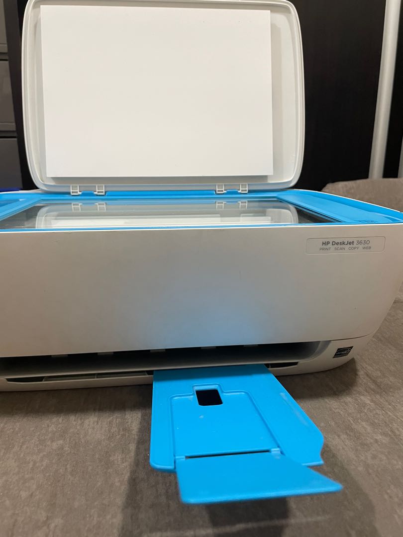 Hp deskjet 3630 printer and scanner, Computers & Tech, Printers ...