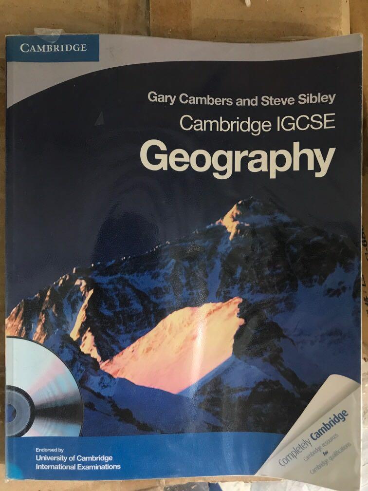 Igcse Geography Textbook 2010 Cambridge Press 興趣及遊戲 書本 And 文具 教科書 Carousell