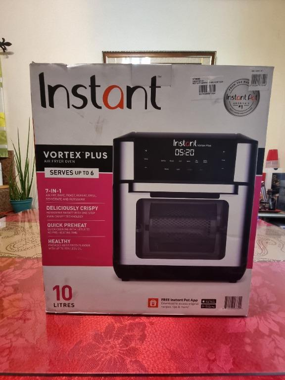 Instant Vortex Plus 7-in-1 Multi-Functional Smart Air Fryer Oven, TV ...