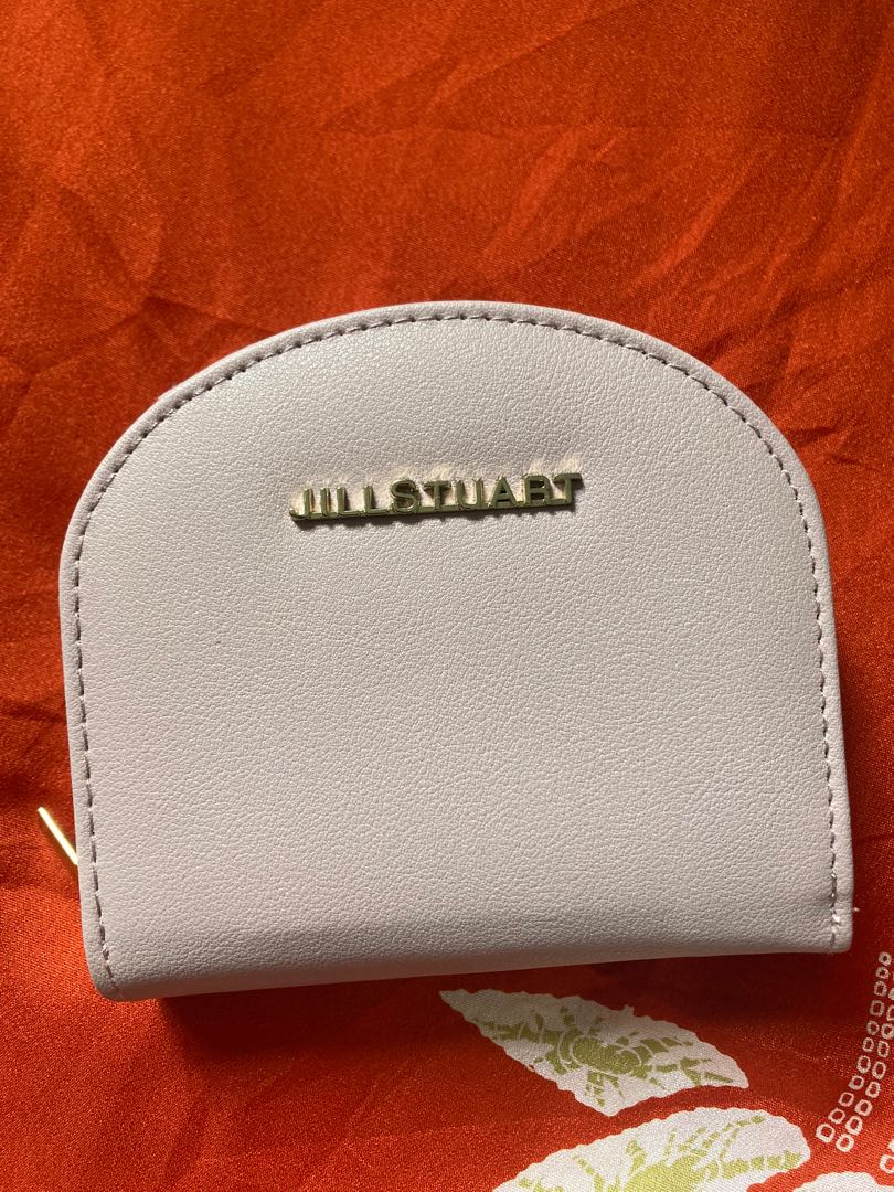 Jill Stuart pink half moon bifold wallet, Women's Fashion, Bags ...