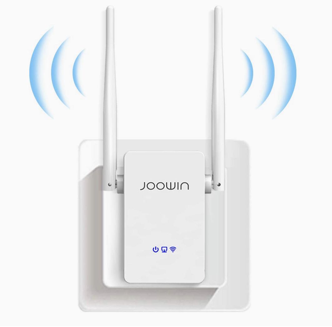 JOOWIN WiFi Extender Signal Booster for Home 300Mbps 2.4GHz WiFi ...