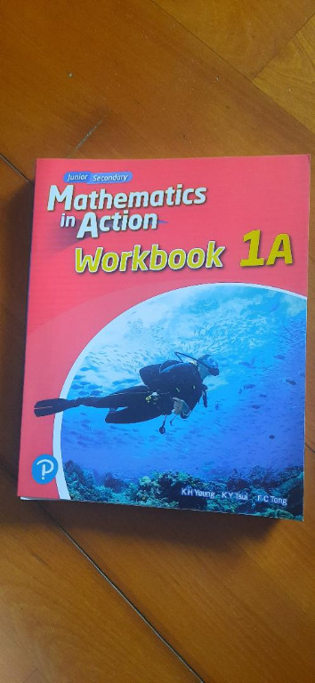 Junior Secondary Mathematics in Action 1A Workbook (2020 Edition), 興趣及遊戲, 書本 & 文具, 教科書 - Carousell